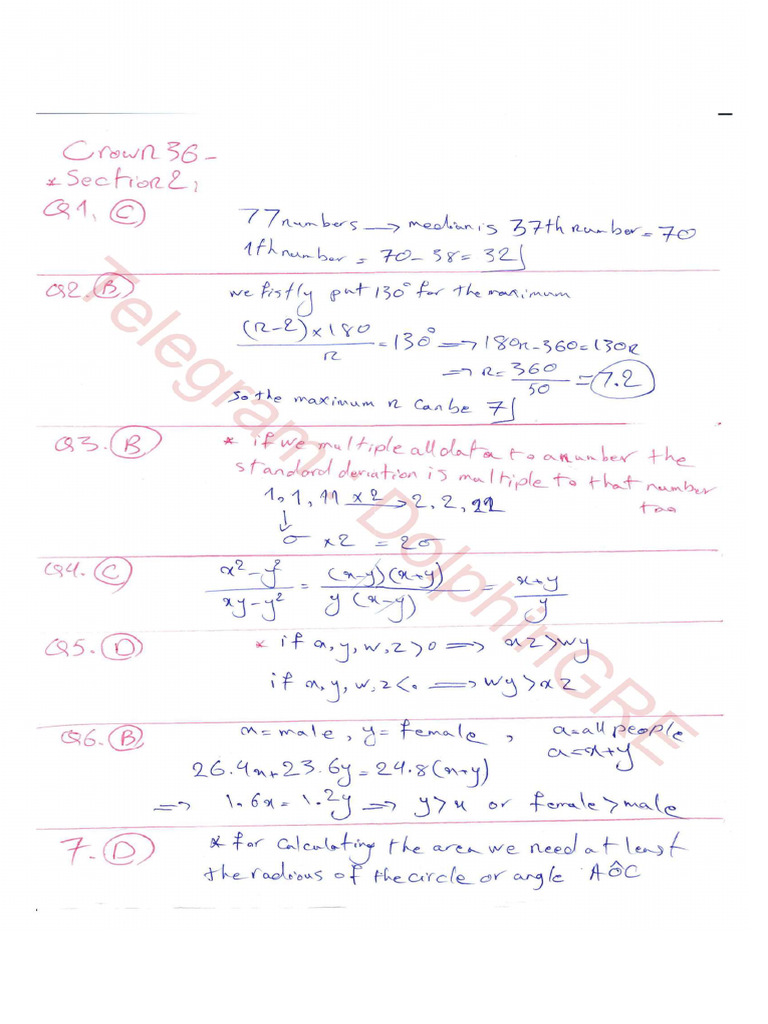 GRE Bangla Target 330+ Cr36 Exp | PDF