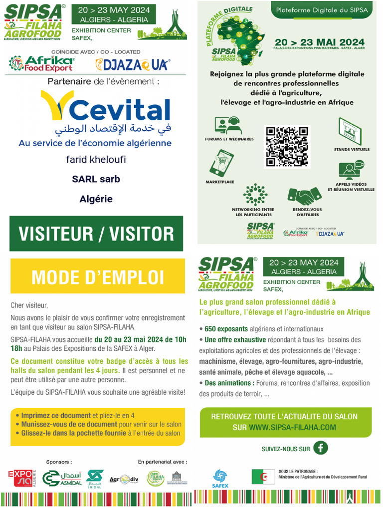 Badge Visiteur | PDF