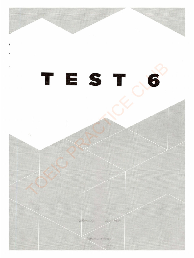 Toeic Test Prep | PDF