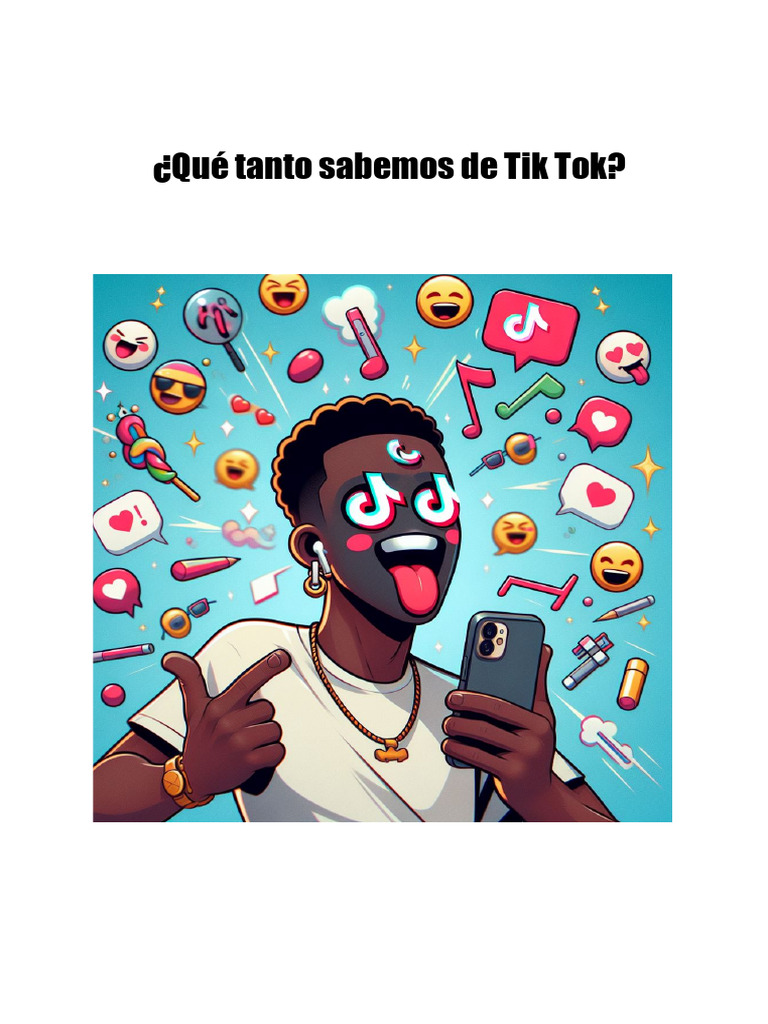 Adicción a Tik Tok en jóvenes | PDF | Ansiedad | Sicología