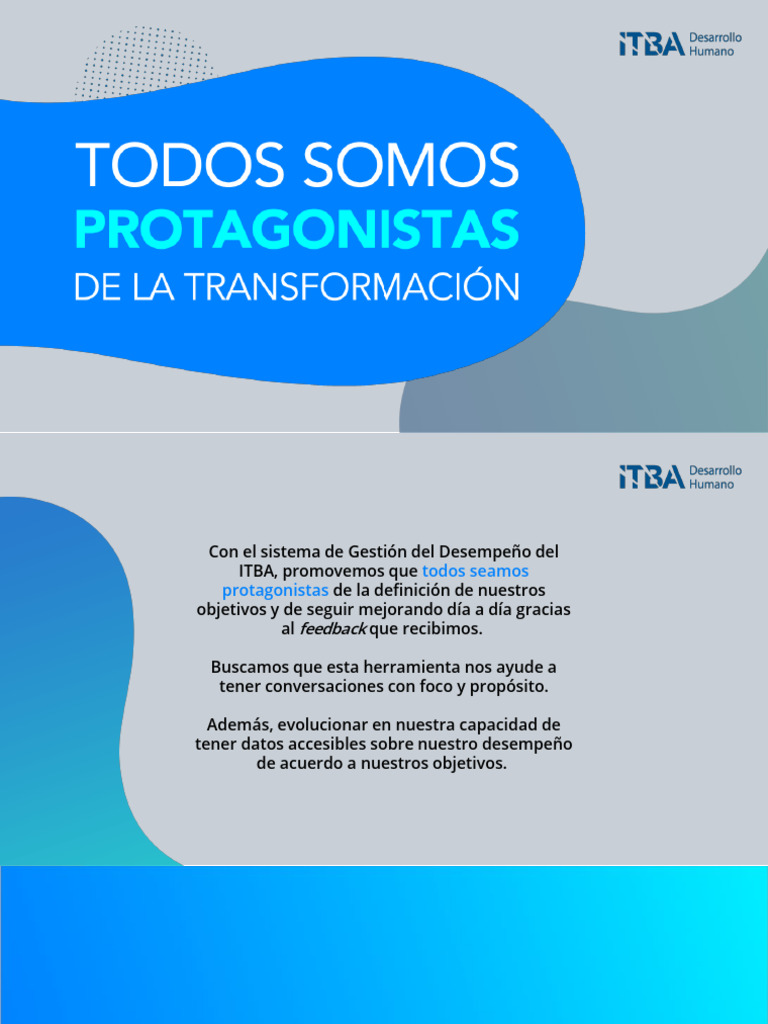 Gestión del Desempeño en ITBA | PDF | Innovación | Creatividad