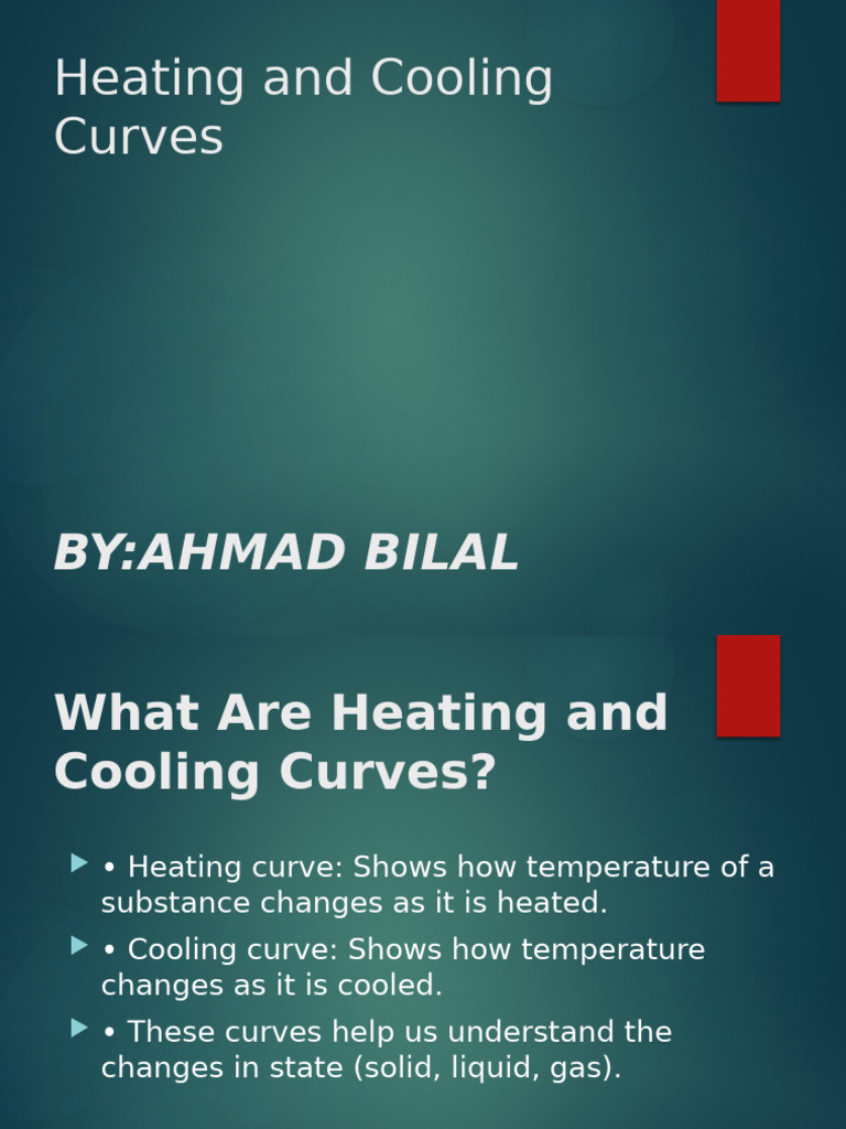 Heating and Cooling Curves Explained | PDF
