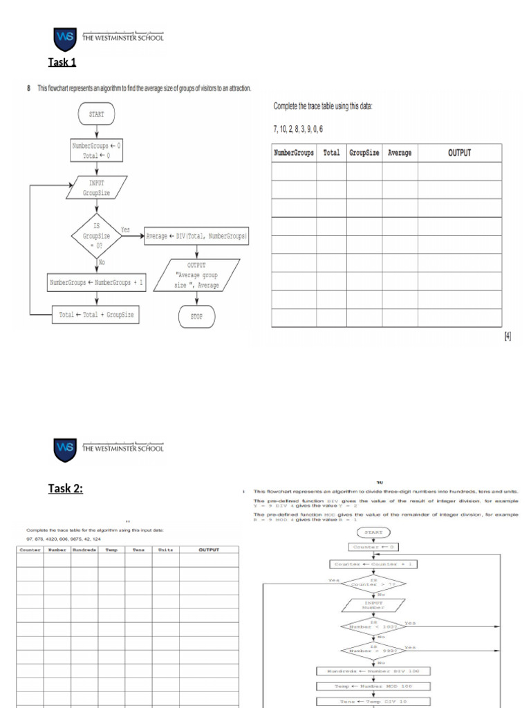 Dryrun Tasksheet | PDF