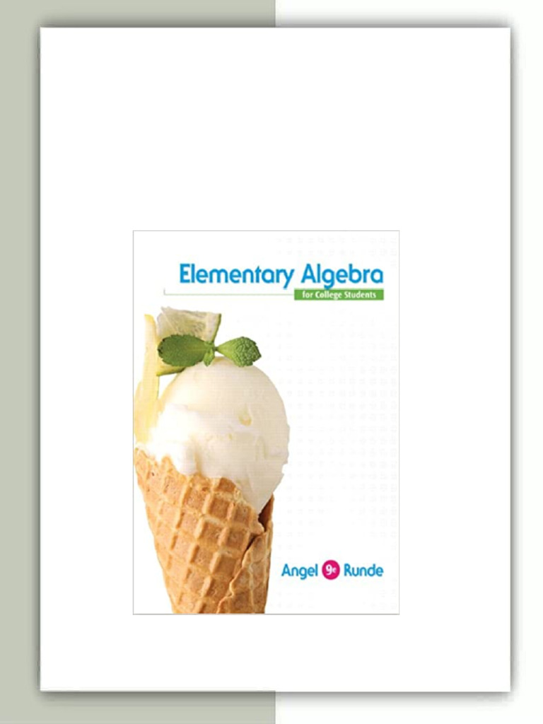 Solution Manual For Elementary Algebra For College Students 9th Edition ...