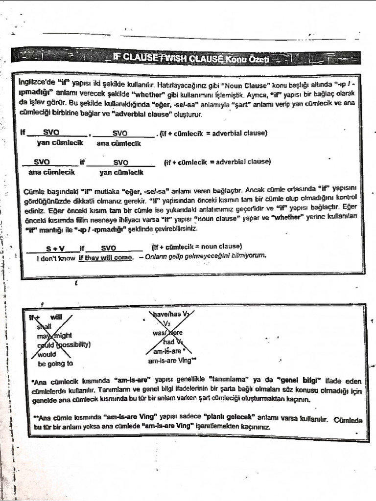 If Clauses | PDF