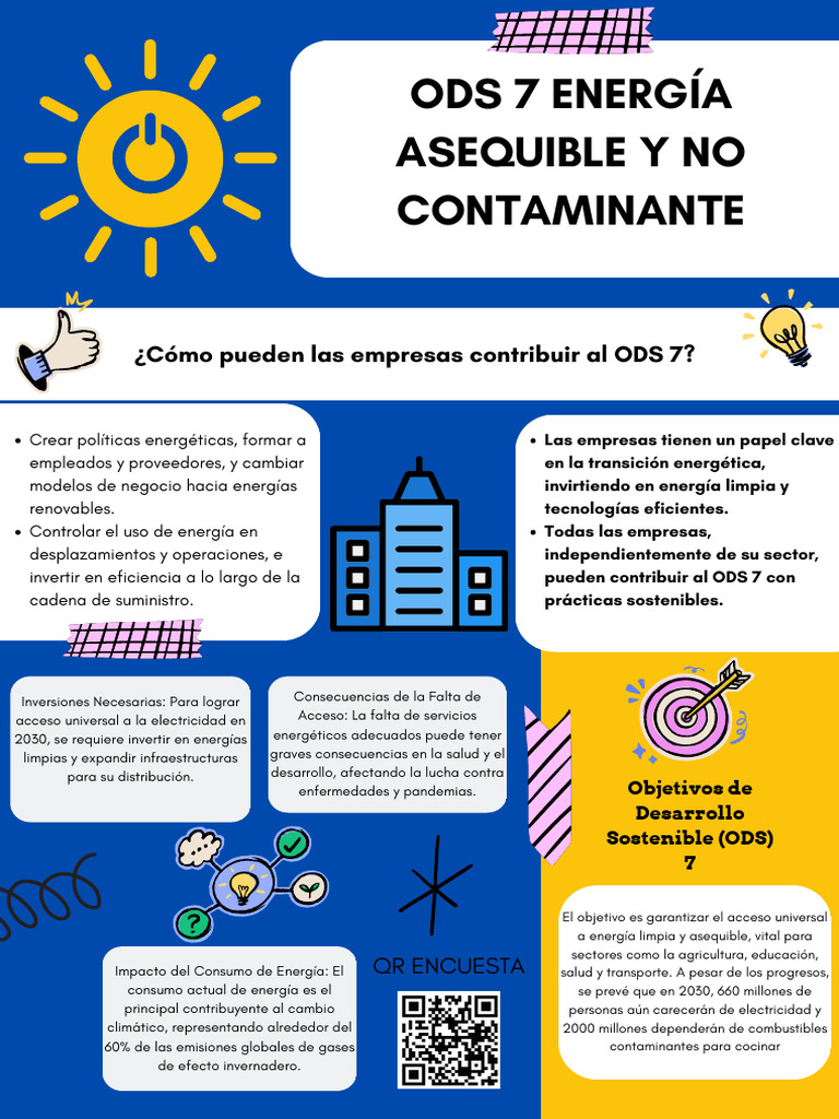 ODS 7 Energía Asequible y No Contaminante | PDF | Energía renovable ...
