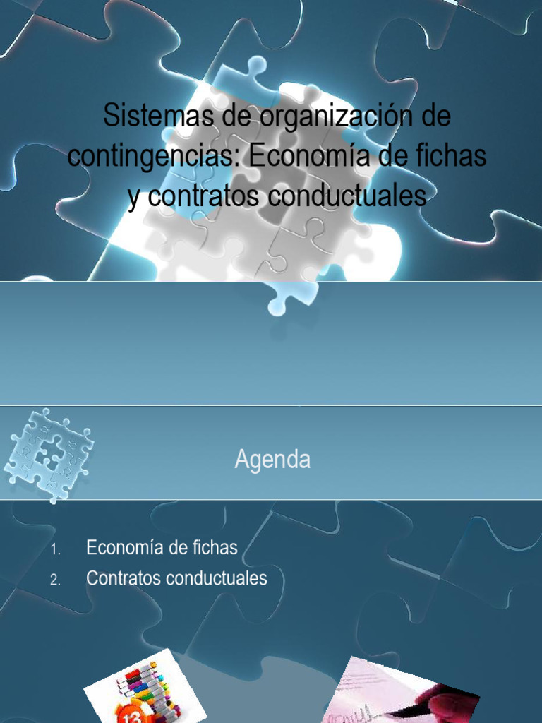 Economía de Fichas y Contratos Conductuales | PDF | Comportamiento ...