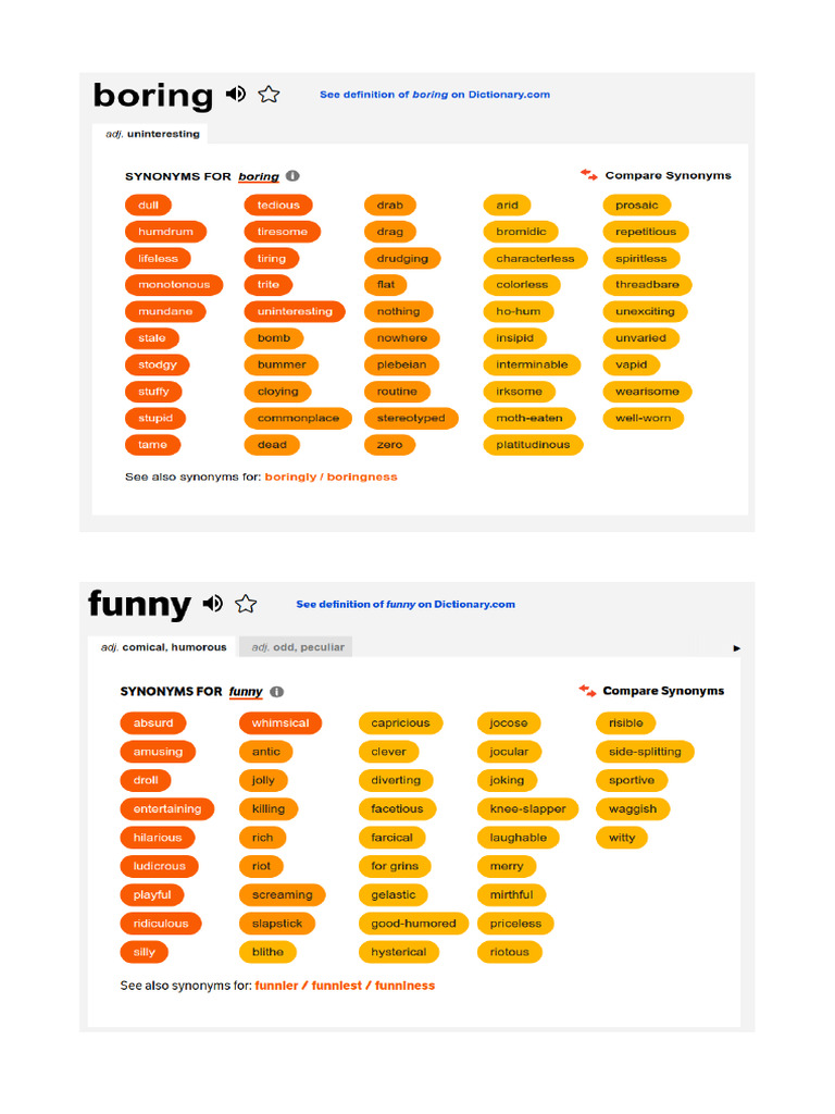 Boring Funny | PDF