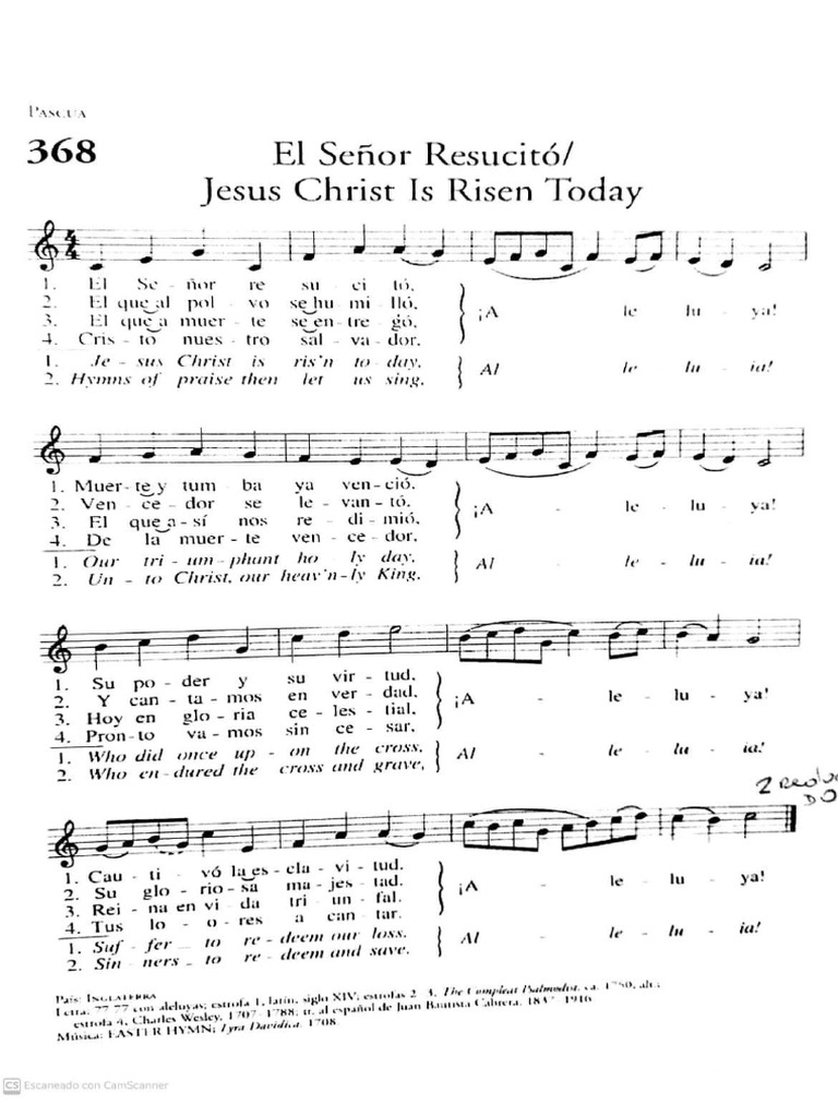 El Señor Resucito | PDF