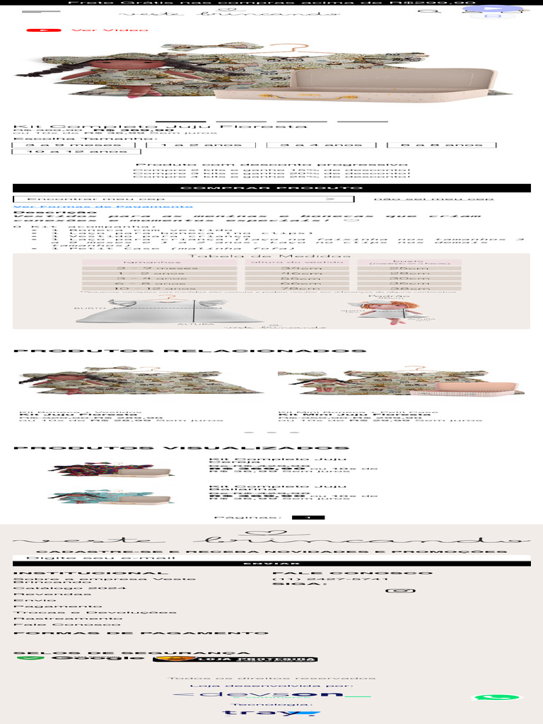 Kit Completo Petit Casejujukit Completo Juju Floresta | PDF