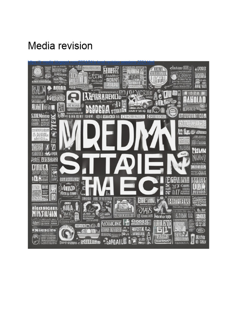 Media Revision | PDF