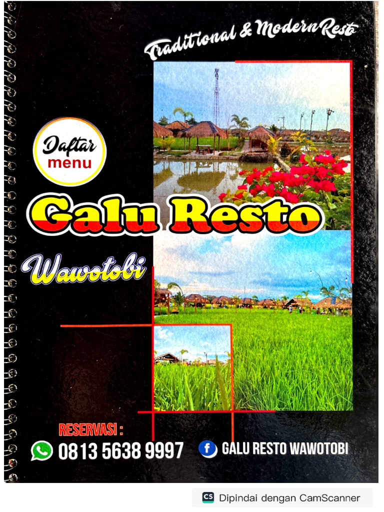 Menu Galu Resto-1 | PDF