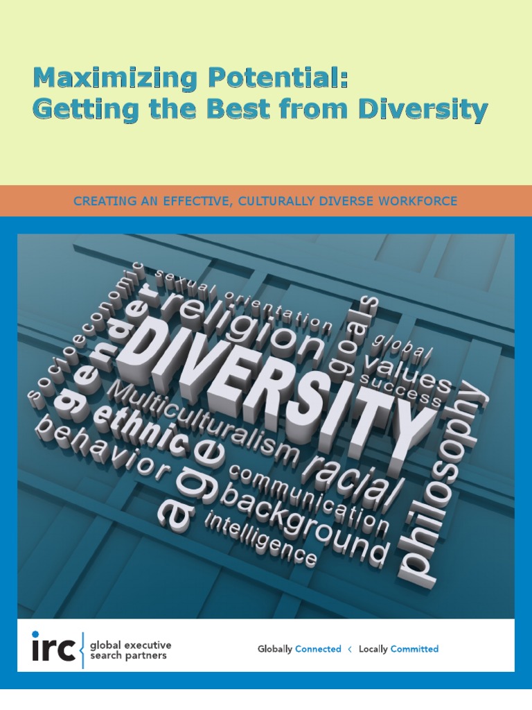 Managing Cultural Diversity in The Workplace | PDF | Multiculturalism ...