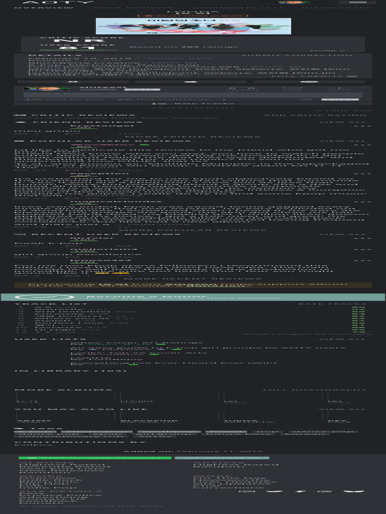 LOONA - (X X) - Reviews - Album of The | PDF | Popular Music | Pop Music