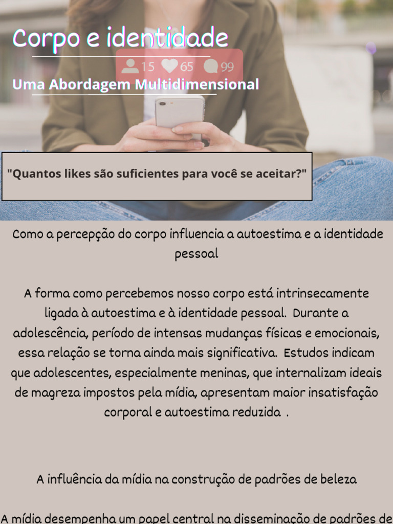 Ed Física (Corpo e Identidade) - 20250507 - 152506 - 0000 | PDF | Distúrbio alimentar | Adolescência