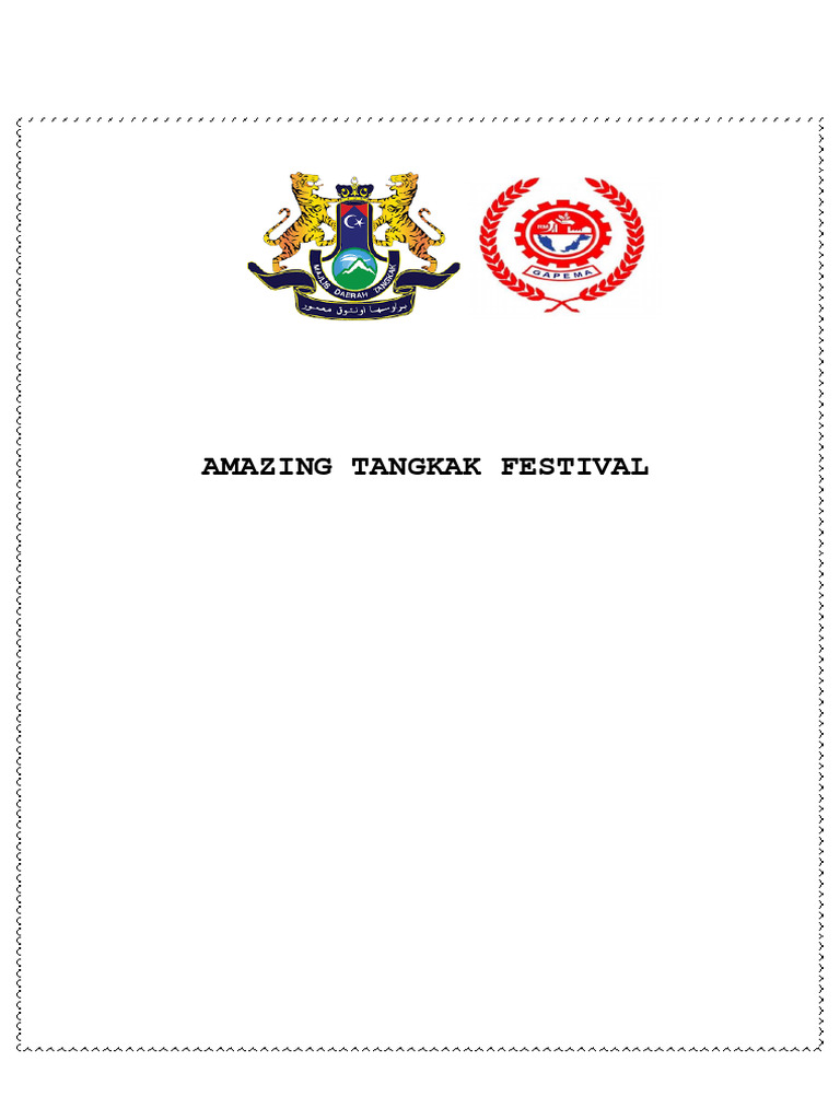 CONTOH PROP (OSAL UNTUK PROGRAM Festival at Expo Jualan | PDF