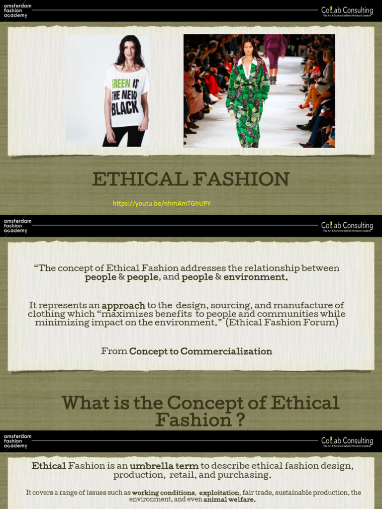 Understanding Ethical Fashion Principles | PDF | Sustainability | Textiles
