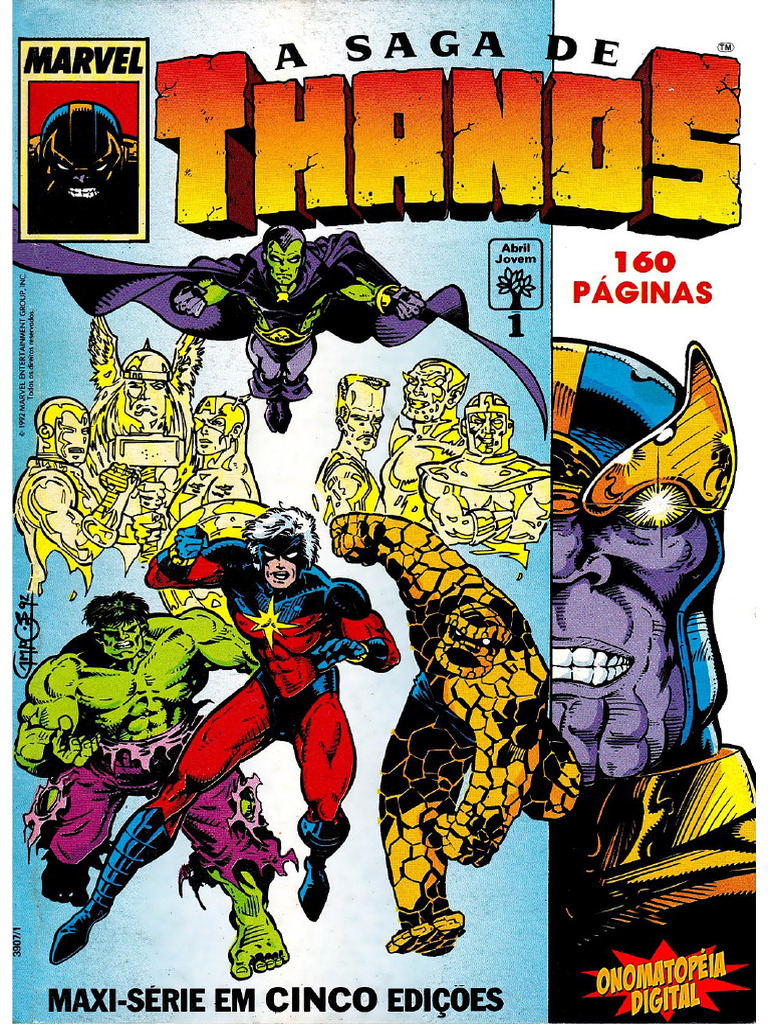 A Saga de Thanos Vol 01 | PDF