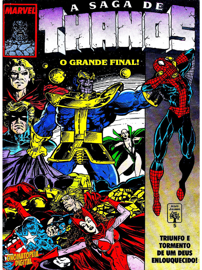 A Saga de Thanos Vol 05 | PDF