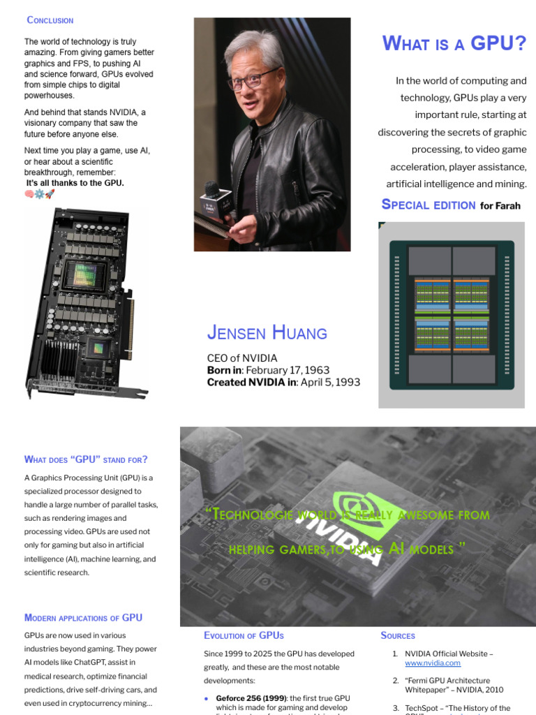 مطوية الإنجليزية-1 نسخة | PDF | Graphics Processing Unit | Computer Science