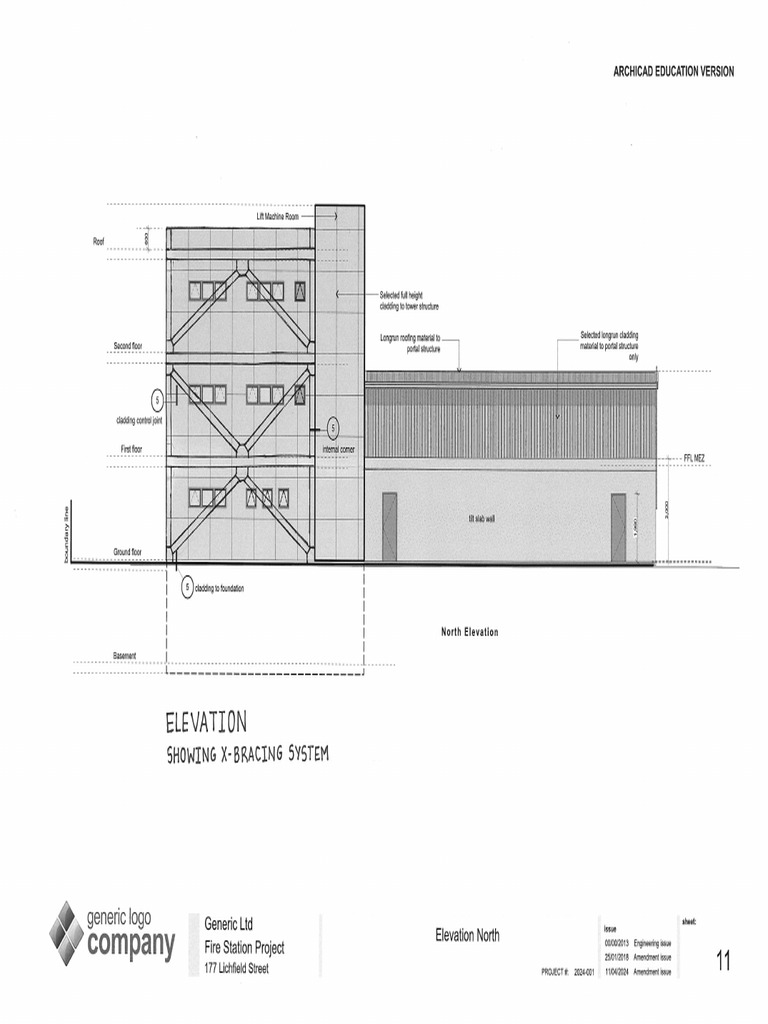 X Brace Elevation | PDF