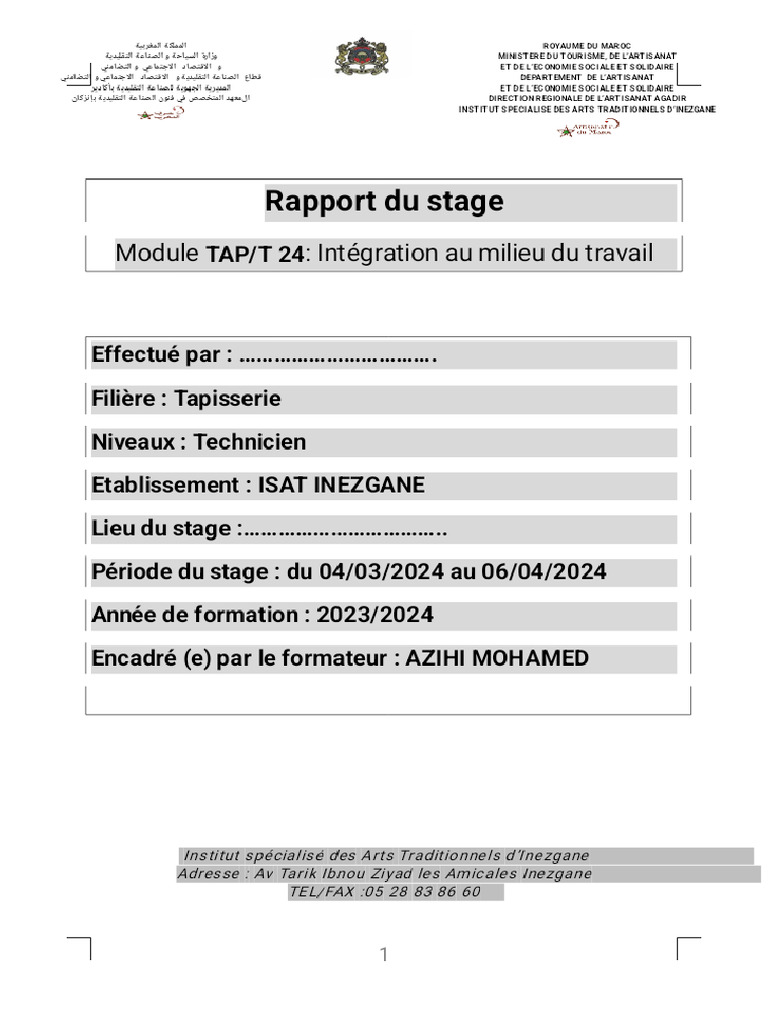 Rapport de Stage 22 - Copie - Phoenix | PDF