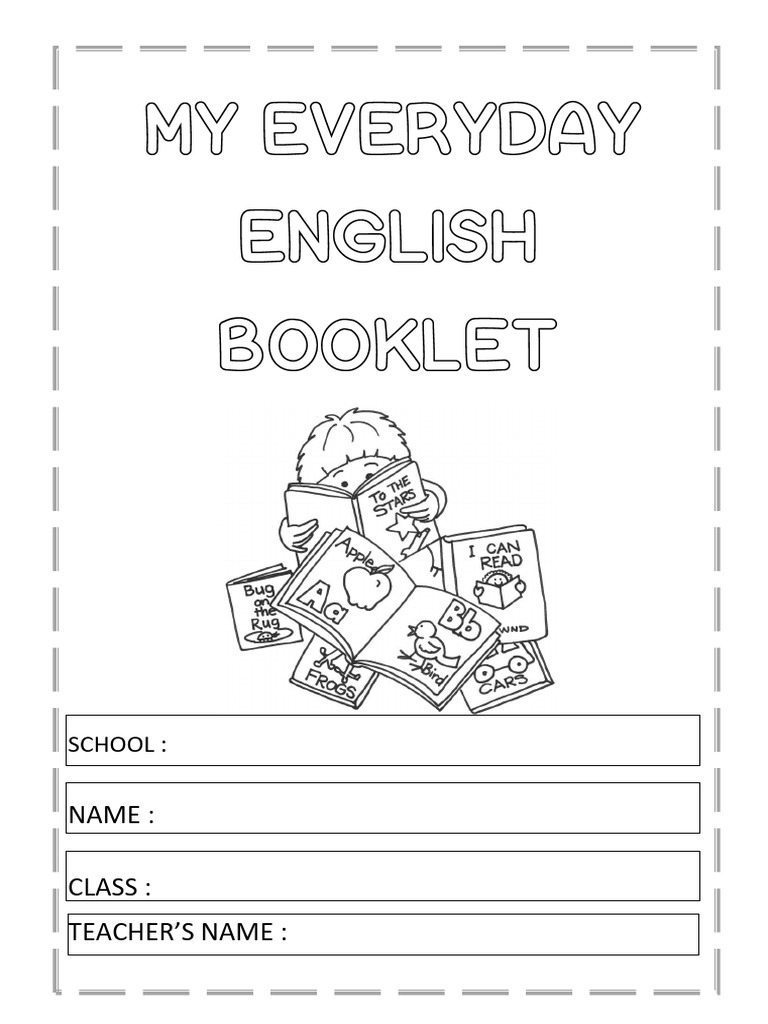 Everyday English Learning Booklet | PDF
