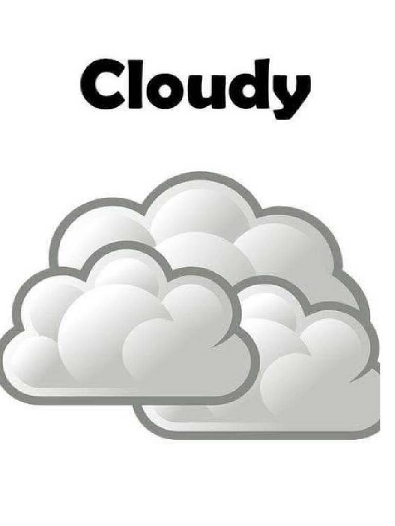 Cloudy 1 | PDF