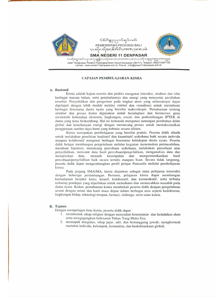 Modul Kimia Bu Diah | PDF