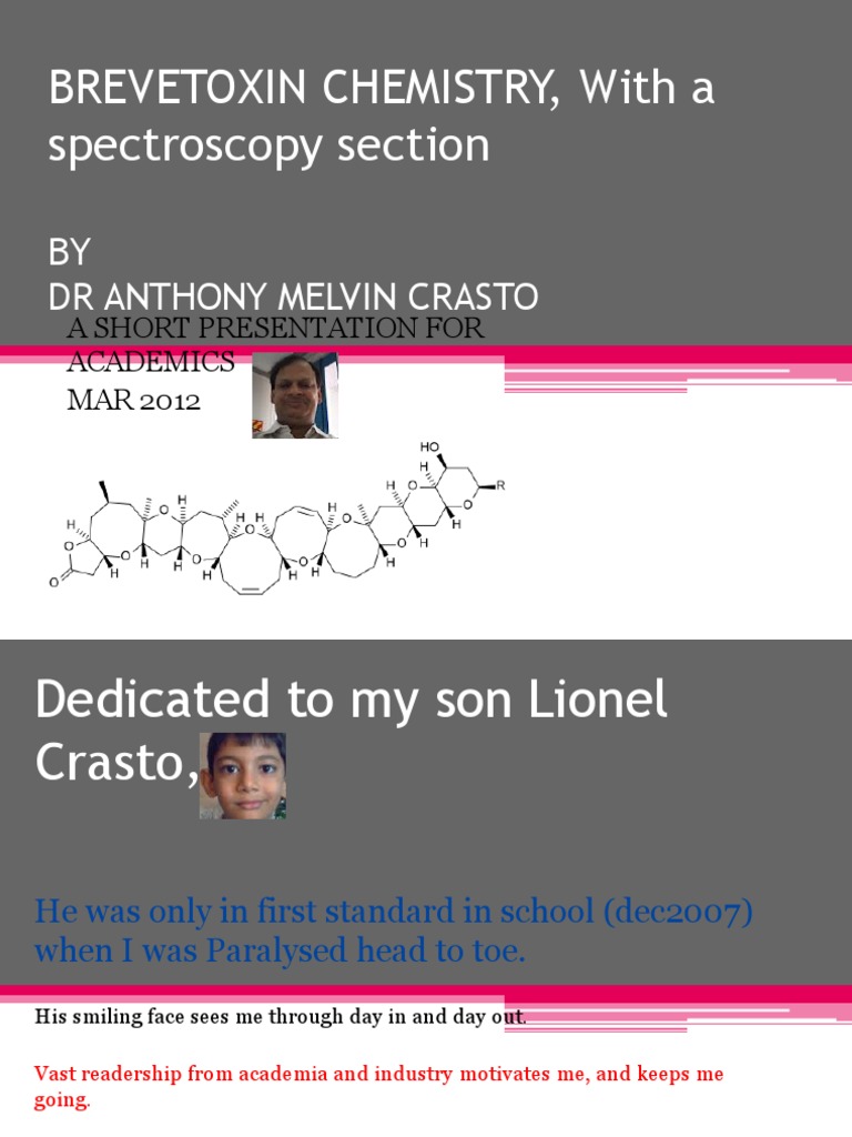 ANTHONY CRASTO-Brevetoxin Synthesis | PDF | Chemical Compounds ...