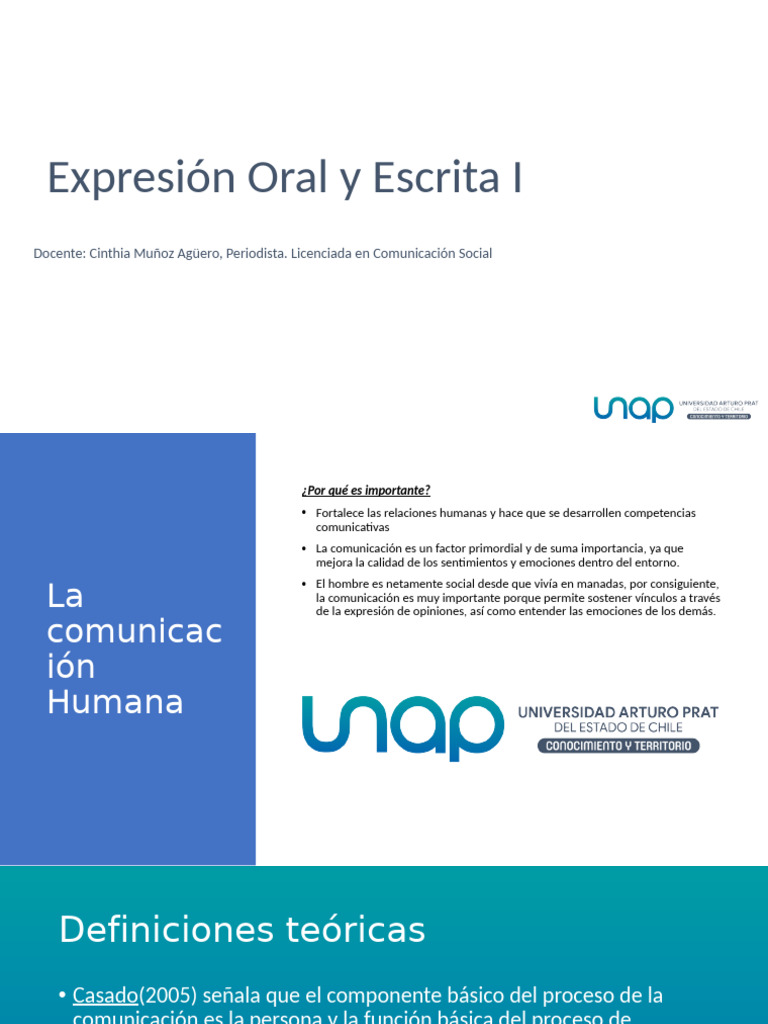 Expresion+Oral+y+Escrita+I+sesión+1++marzo pptx+2024 | PDF ...