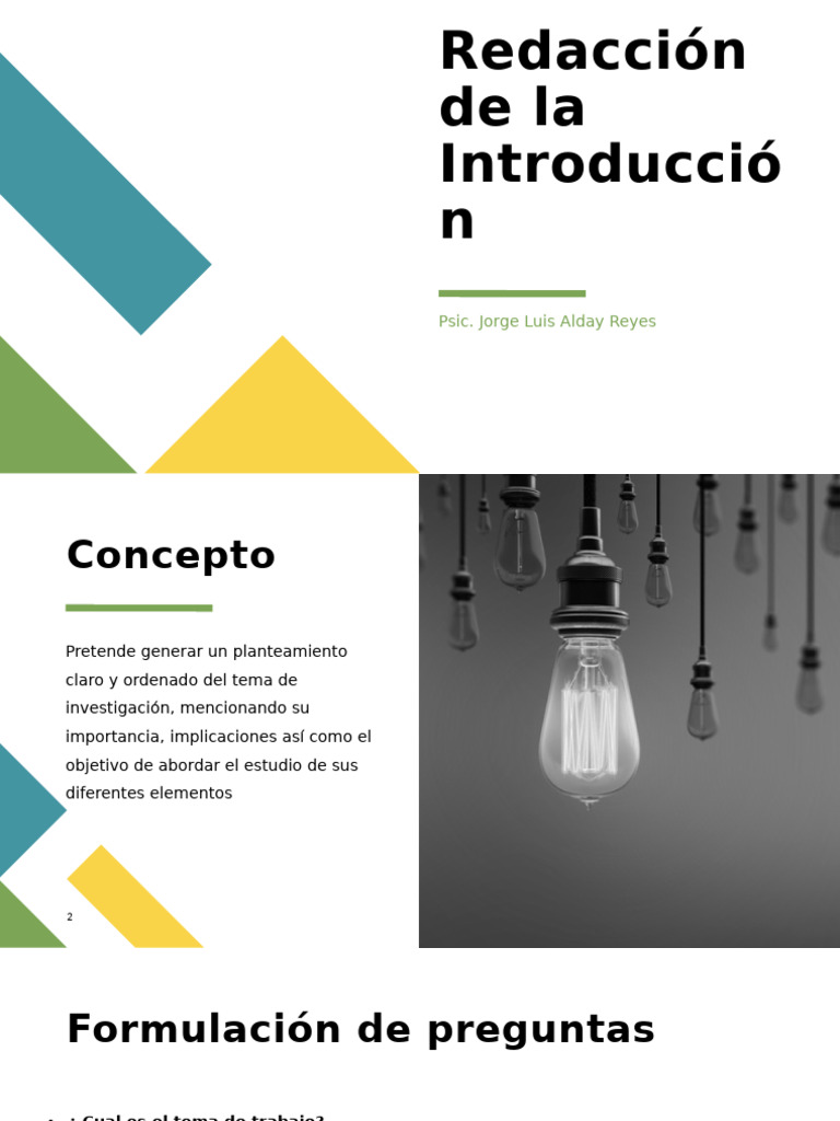 Guía para Redacción de Introducciones | PDF