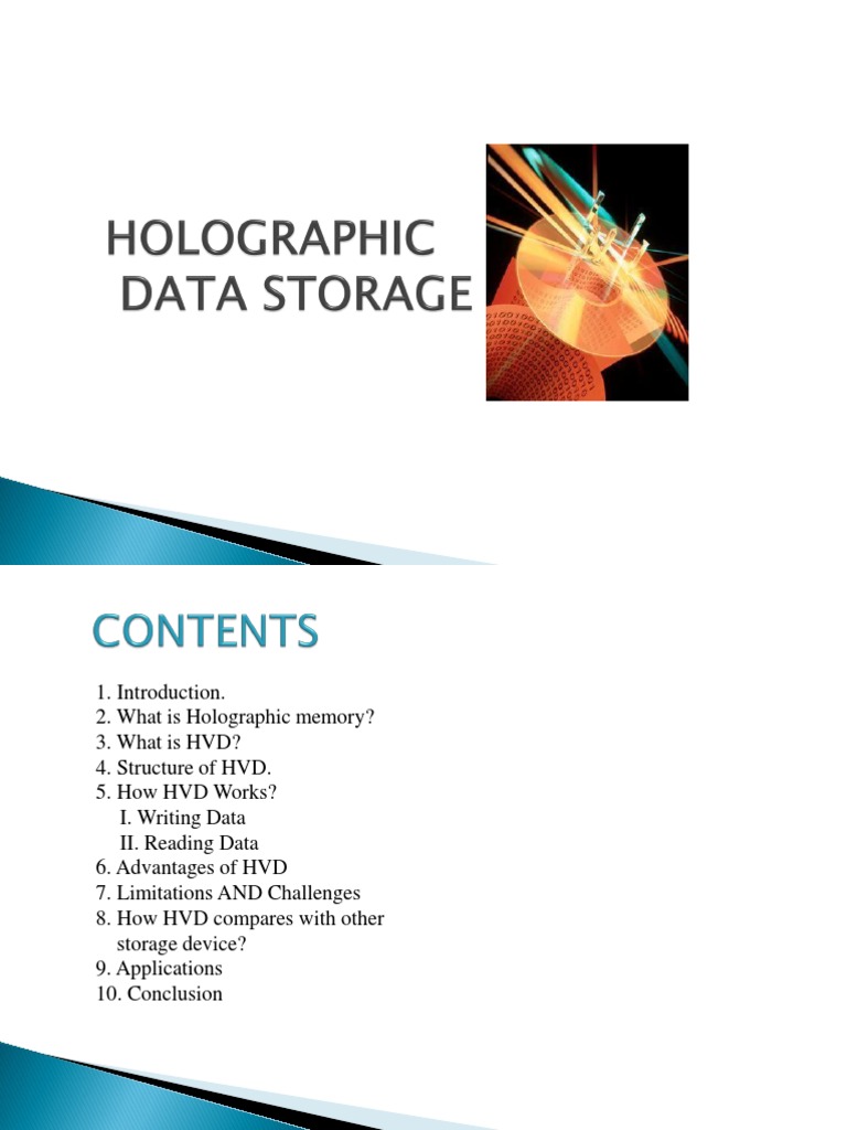 Holographic | PDF | Holography | Computer Data Storage