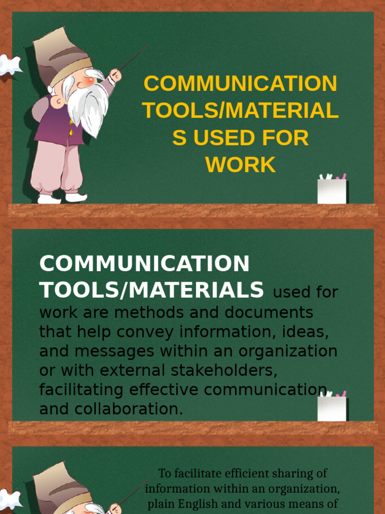 Essential Workplace Communication Tools | PDF | Communication | Information