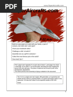 Flyable Paperaircraft F-35 | PDF