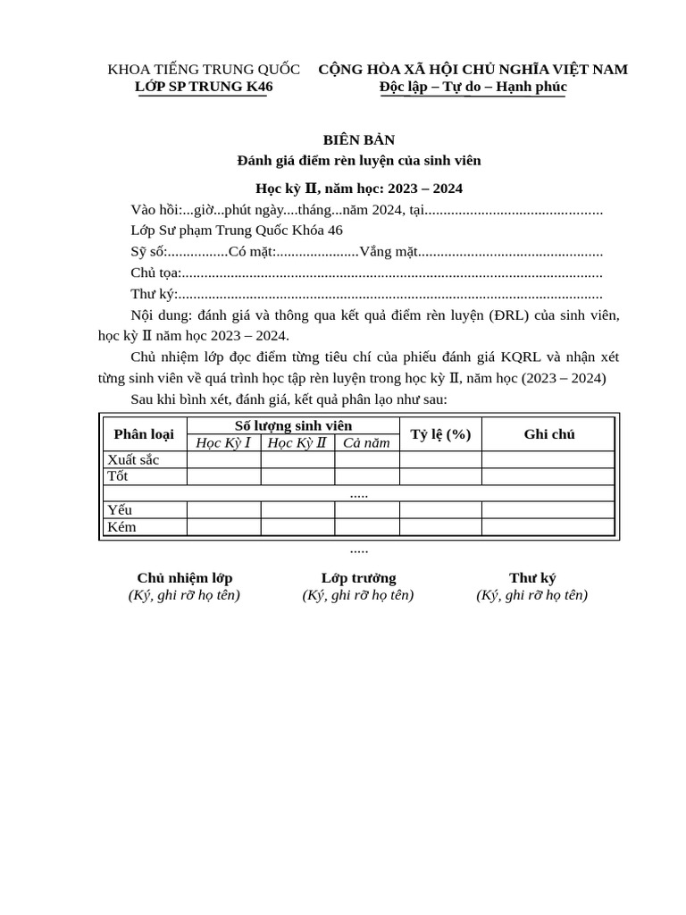 BT Word Bài 7 | PDF