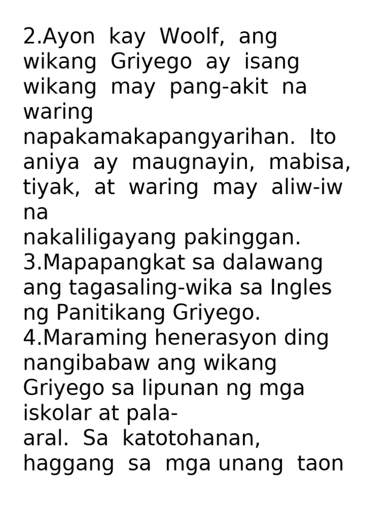 Ulat Sa Pagsasalin | PDF