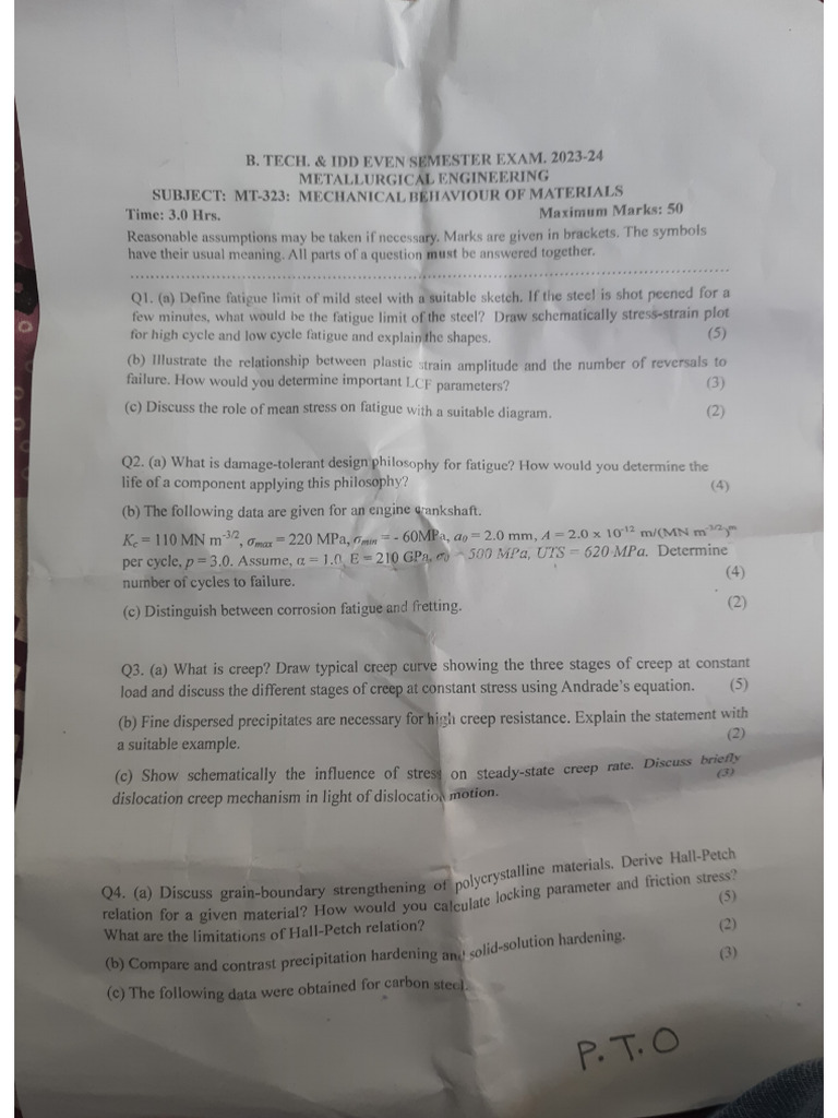 Endsem VI sem (1) | PDF