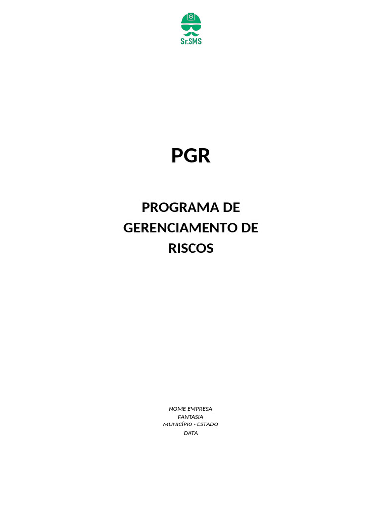 Baixe - MODELO DE PGR COM RISCOS PSICOSSOCIAIS 2025 Atualizado | PDF | Burnout ocupacional ...