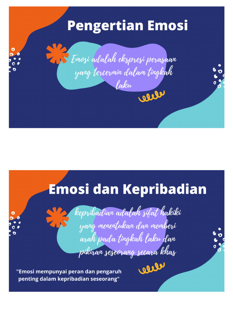Materi BK Emosi | PDF
