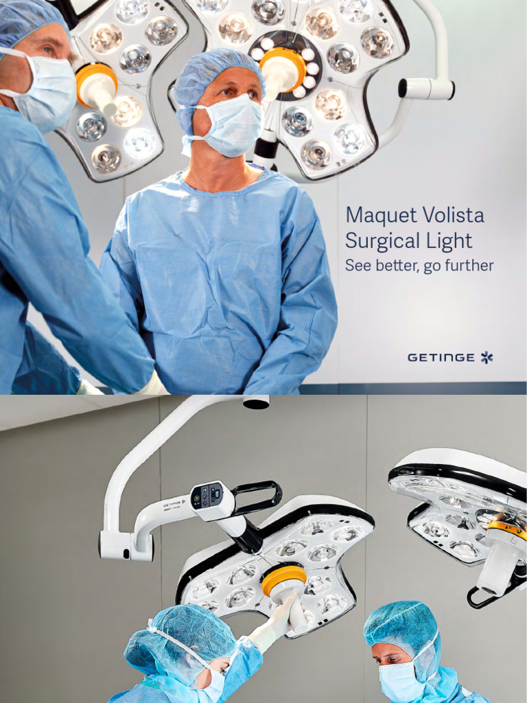 Maquet Volista Surgical Light Overview | PDF | Lighting | Infrared