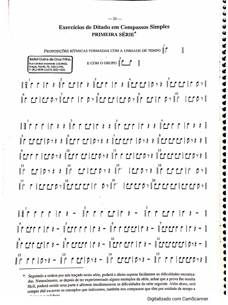 Primeira Série - Pozzoli | PDF