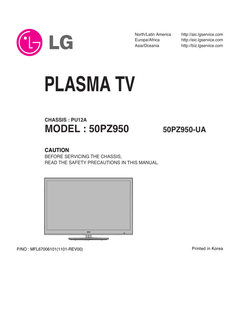 Plasma TV: Exploded View and Schematics | PDF | Flash Memory | Computer ...