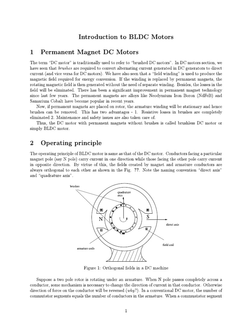 BLDC | PDF