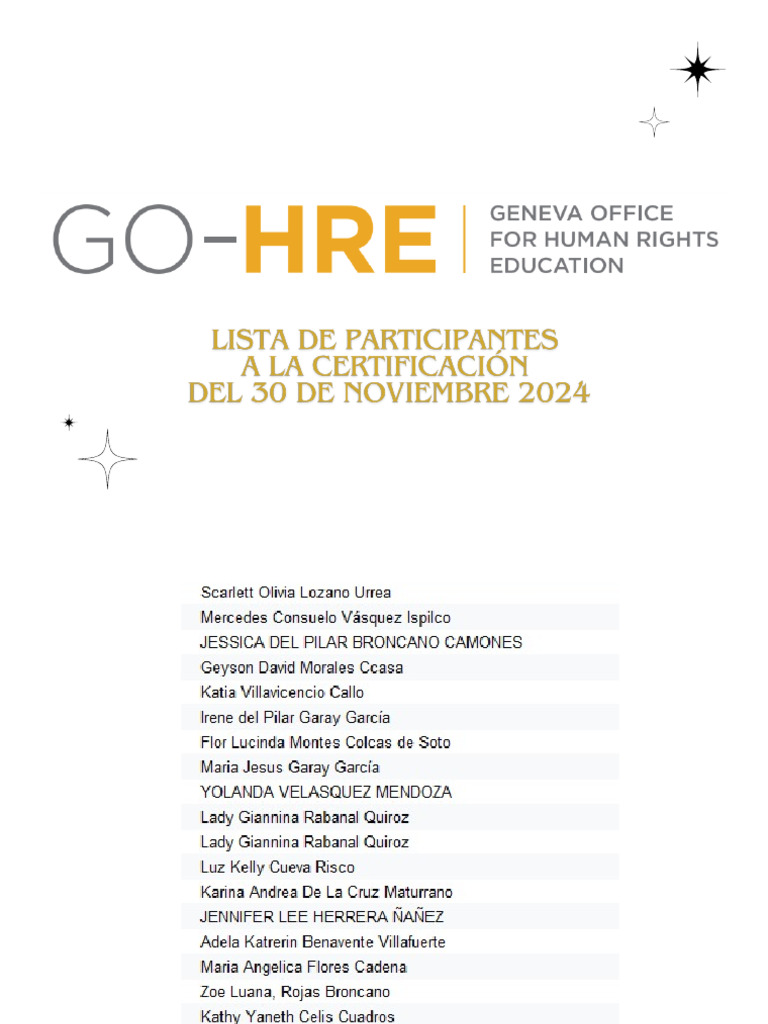 Capa. Go - Hre 2024 | PDF
