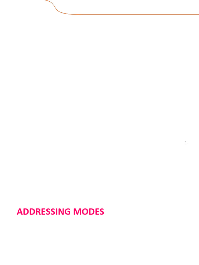Instruction Set and Addressing Modes of 8051 | PDF | Central Processing Unit | Integrated Circuit