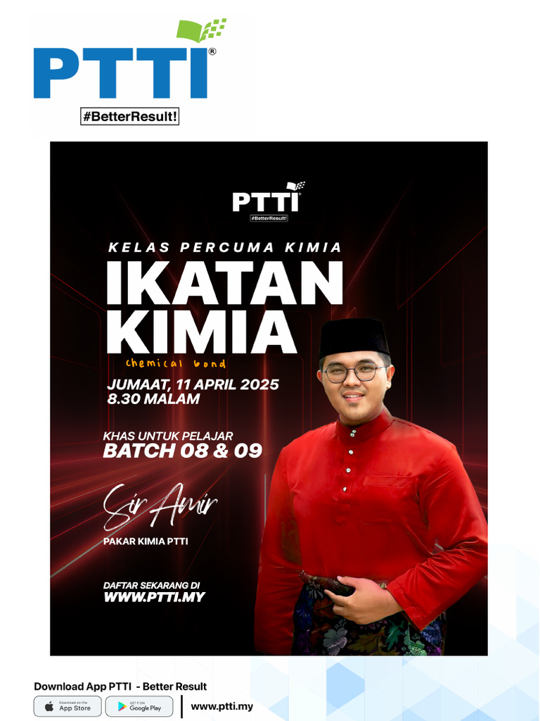 Kelas Percuma Kimia CG Amir Ikatan Kimia | PDF