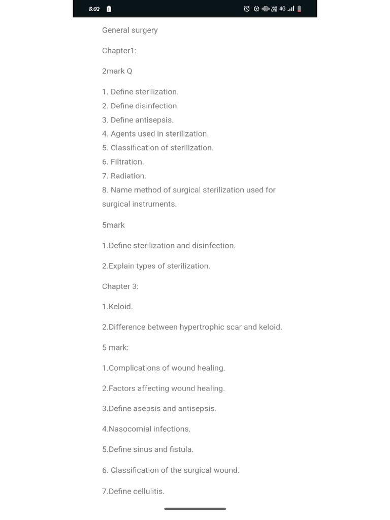 General Surgery Topic Wise | PDF