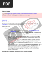 Note - Cyber Crime Wing - 1930 | PDF | Cybercrime | Fraud