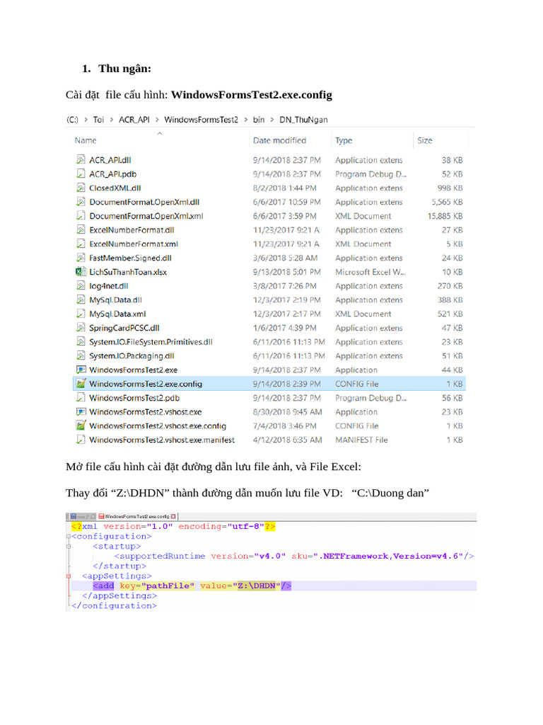 HuongDan Demo DN | PDF